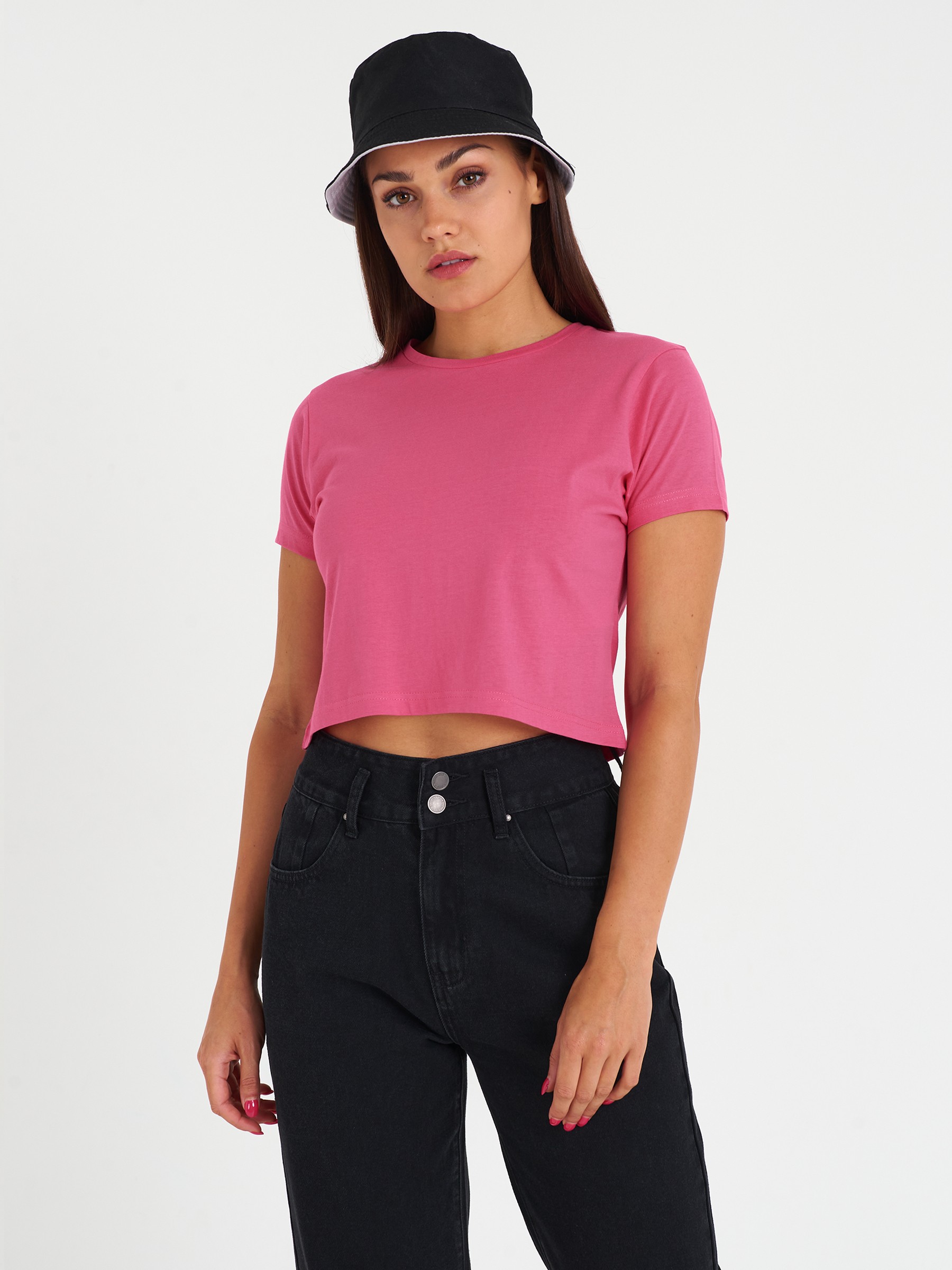 Basic cotton crop top | GATE